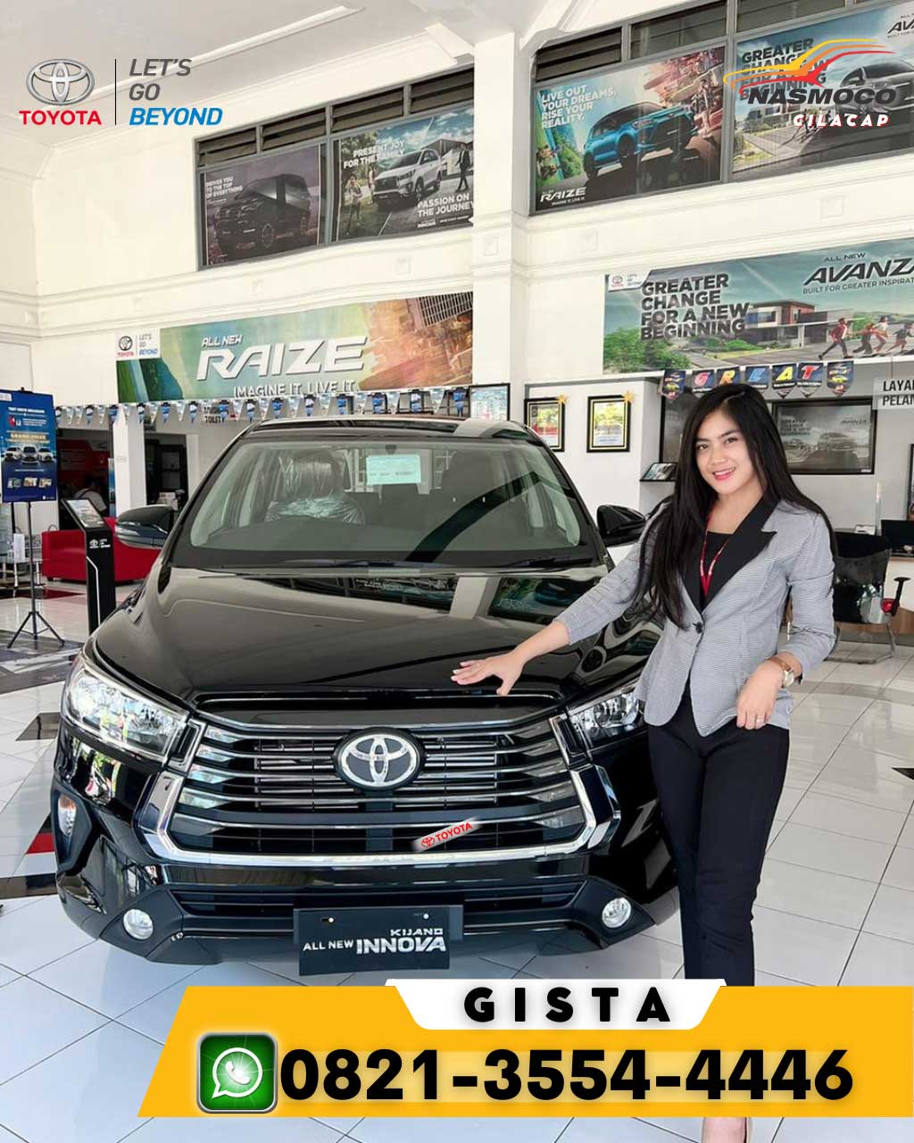Nasmoco Cilacap - Telp/Wa 0821-3554-4446 Gista - Promo Terbaik Disini